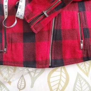 a.n.a | Jackets & Coats | Ana Buffalo Plaid Wool Coat Sz Xl | Poshmark
